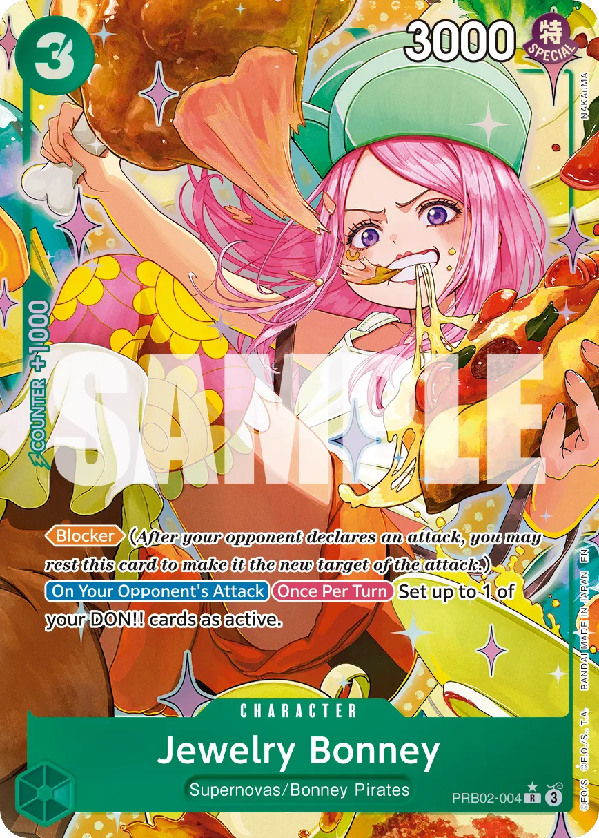 PRB02 Cards in English – One Piece Card Game - Spell Mana