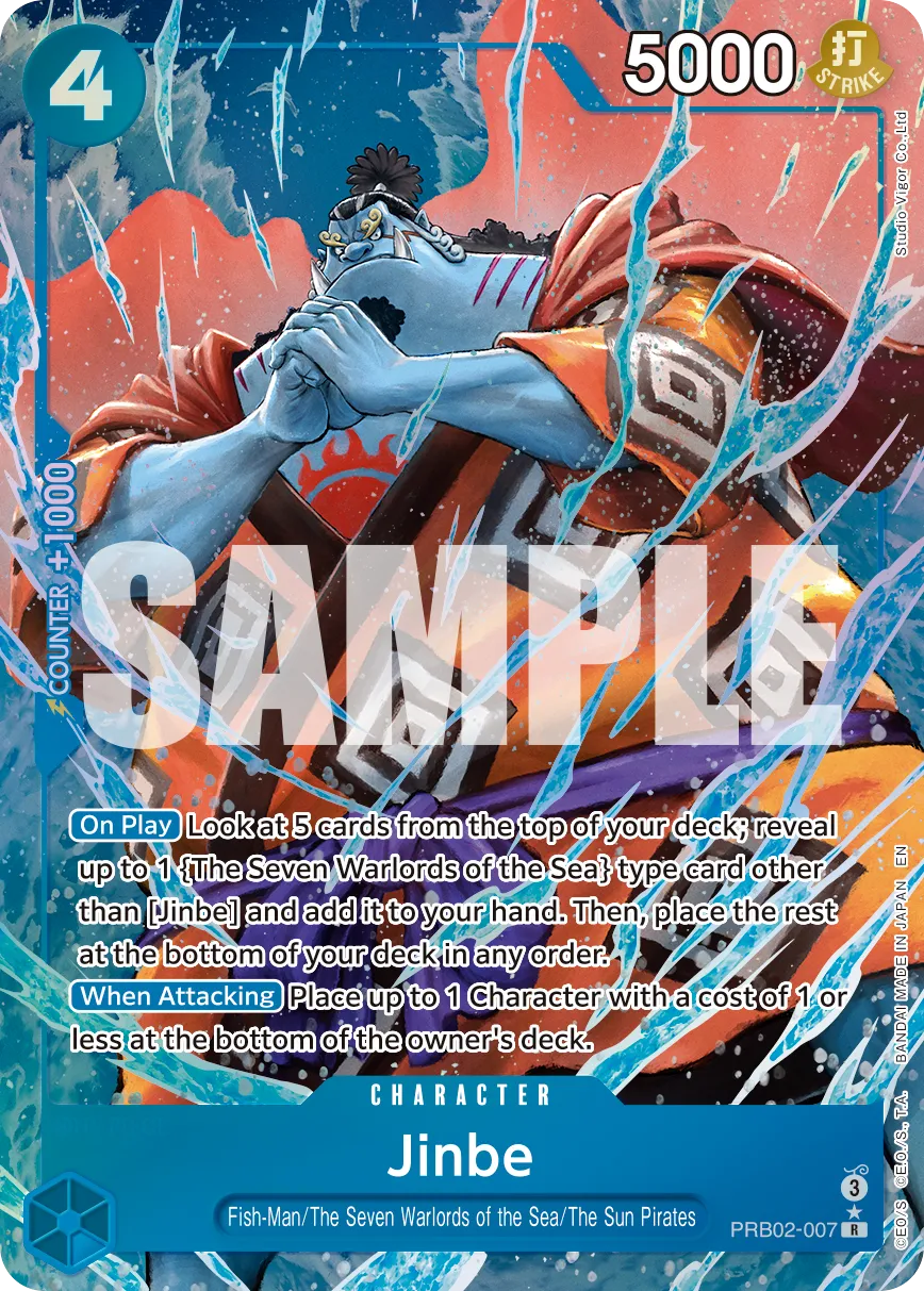 PRB02 Cards in English – One Piece Card Game - Spell Mana