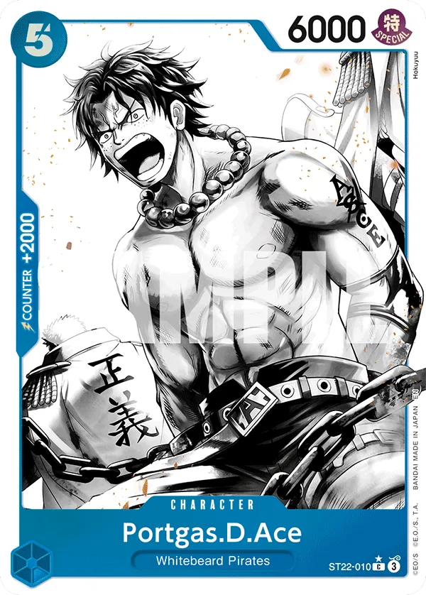 Blue Ace & Newgate deck – One Piece Card Game (OPTCG)