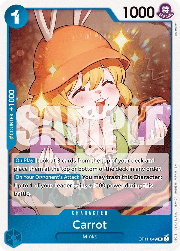 OP11 Cards With English Translation - One Piece Card Game - Spell Mana