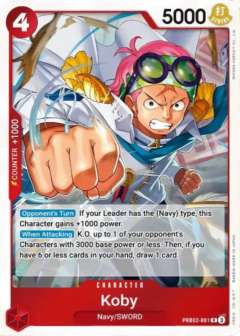 PRB02 Cards With English Translation – One Piece Card Game - Spell Mana